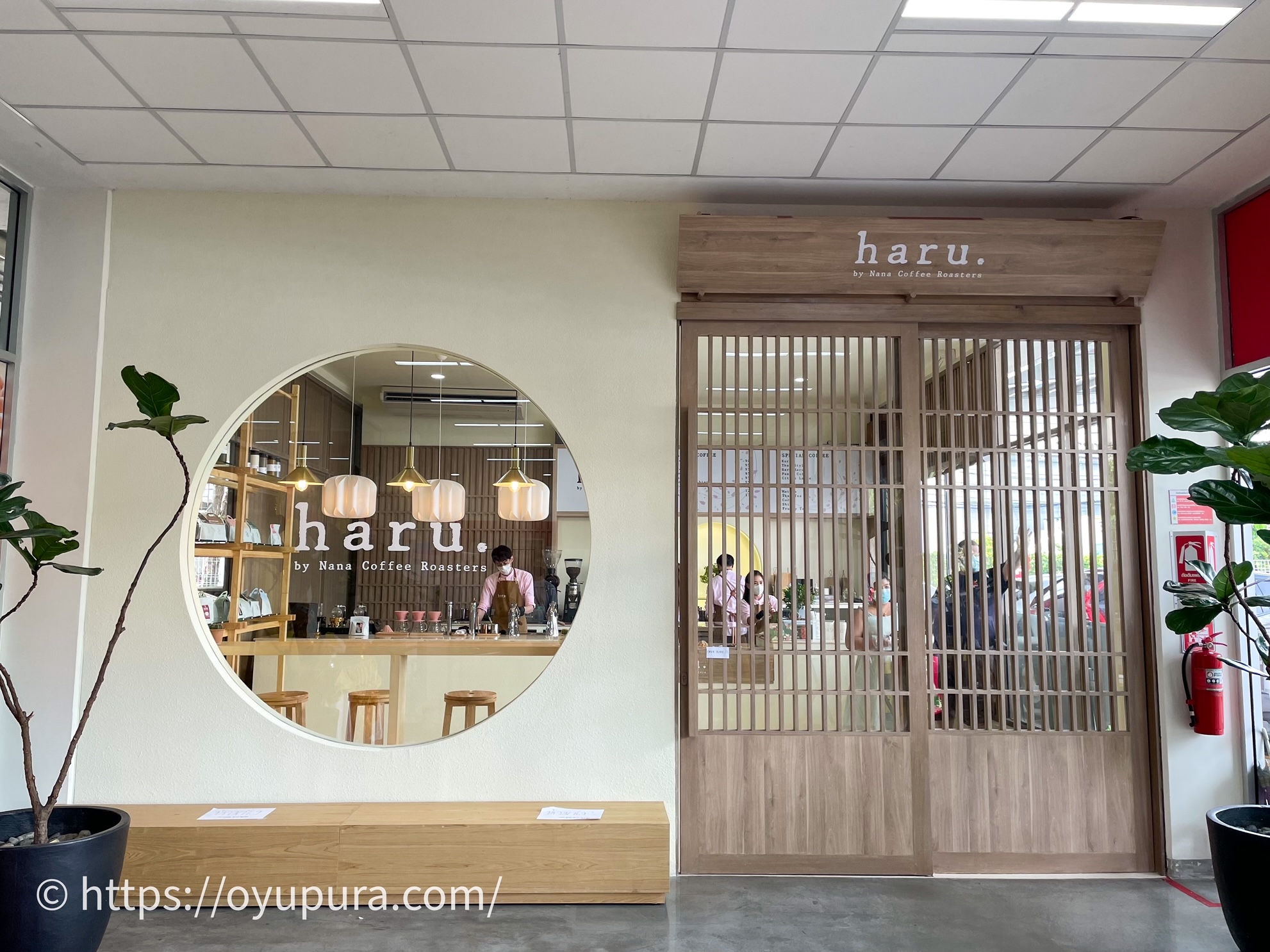 マクロの一角にNana Coffee Roasters系列カフェが新オープン！【haru.coffee house】＠プラカノン | おゆの ...