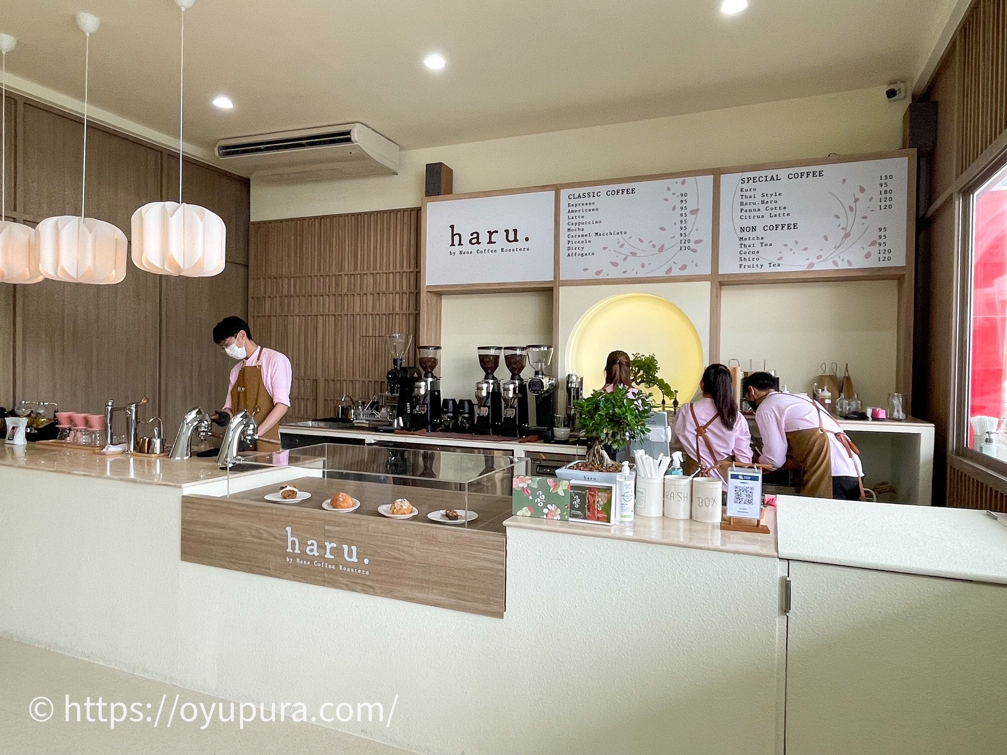 マクロの一角にNana Coffee Roasters系列カフェが新オープン！【haru.coffee house】＠プラカノン | おゆのバンコクゆったりライフ